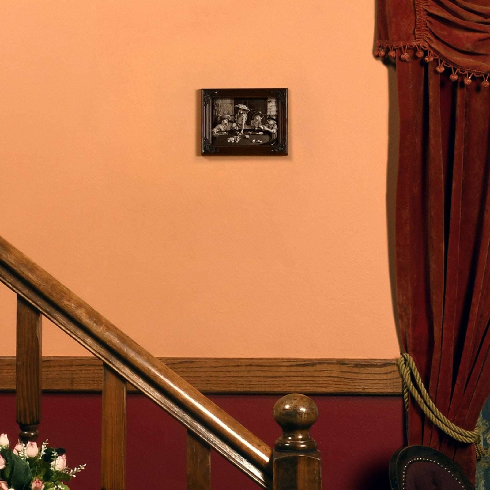 Victorian V6 1" Antique Walnut Square Frame | Woody's Wild West Photography